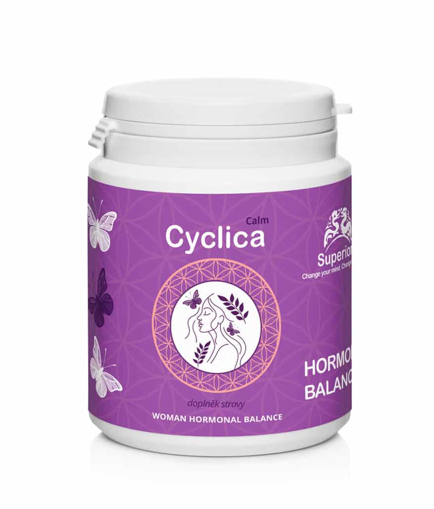Cyclica Calm – přirozená podpora a úleva při PMS | Superionherbs