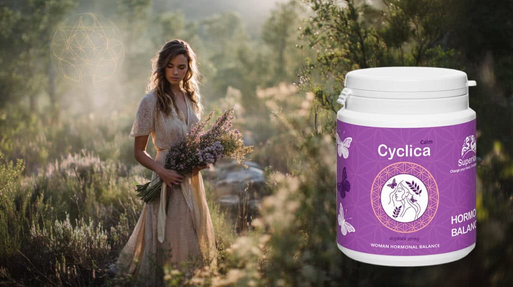 Cyclica Calm – přirozená podpora a úleva při PMS | Superionherbs